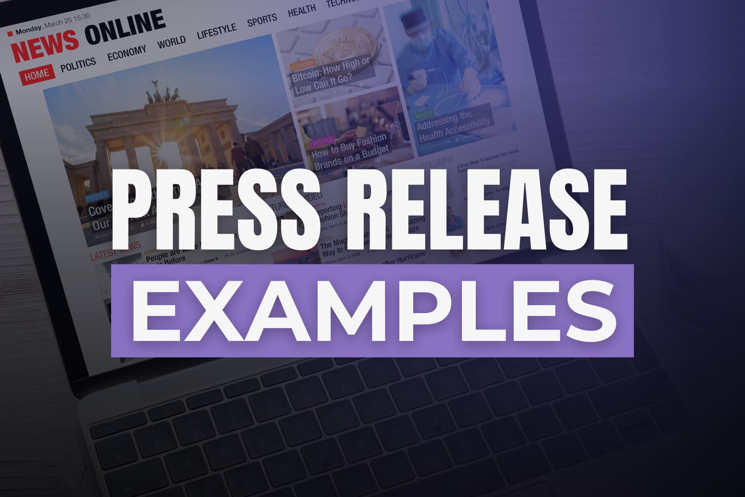 30 Press Release Examples by Type (Including Free Templates)
